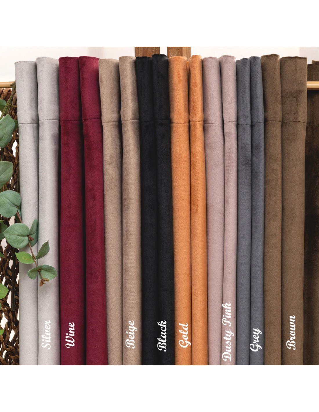 Κουρτίνα με Τρουκς Palamaiki Cyril Gold 140x260