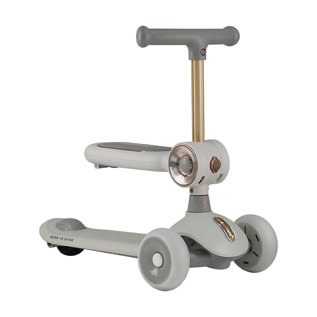 Πατίνι Bebe Stars X-Ride 2in1 Grey 671-186