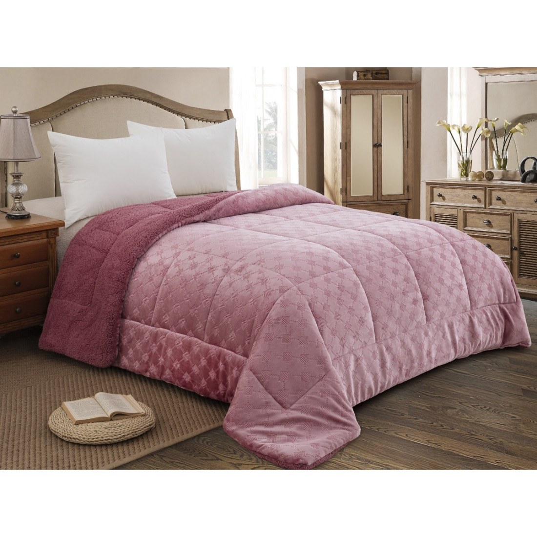 Κουβερτοπαπλωμα Υπερδιπλο 220x240 Adam Home (825) Apple